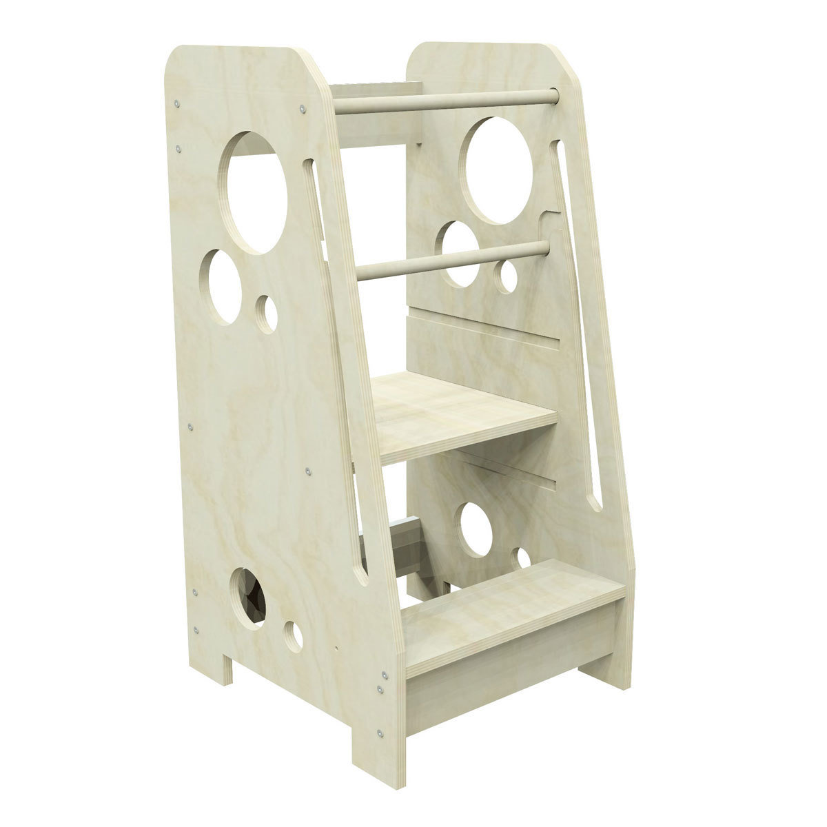 Montessori Tanuló Torony Kör - Természetes - banaby.hu