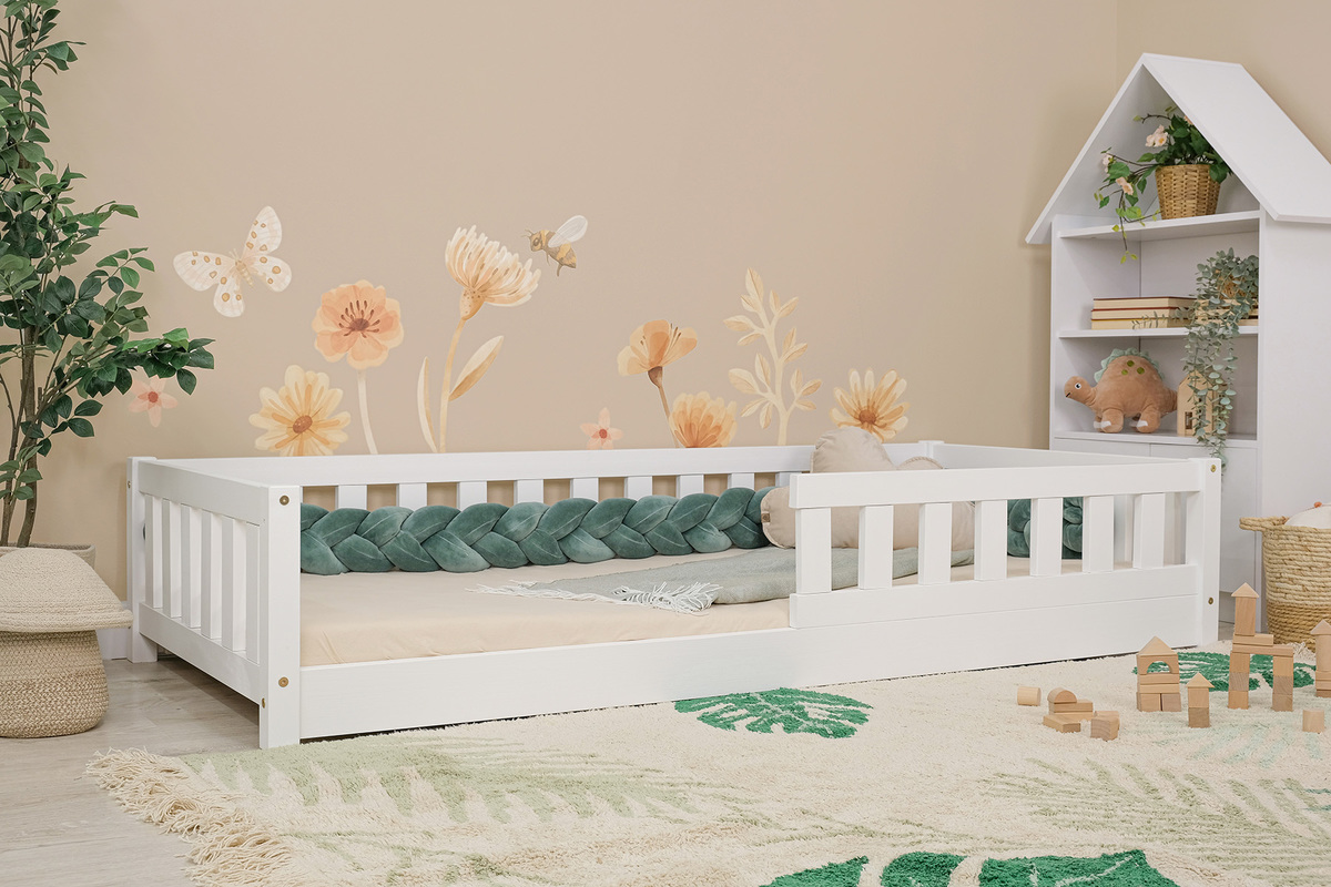 Gyermek alacsony ágy Montessori Meadow - banaby.hu