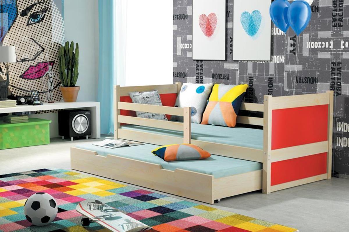 Gyerekágy vendégággyal ROCKY II - fenyő - banaby.hu