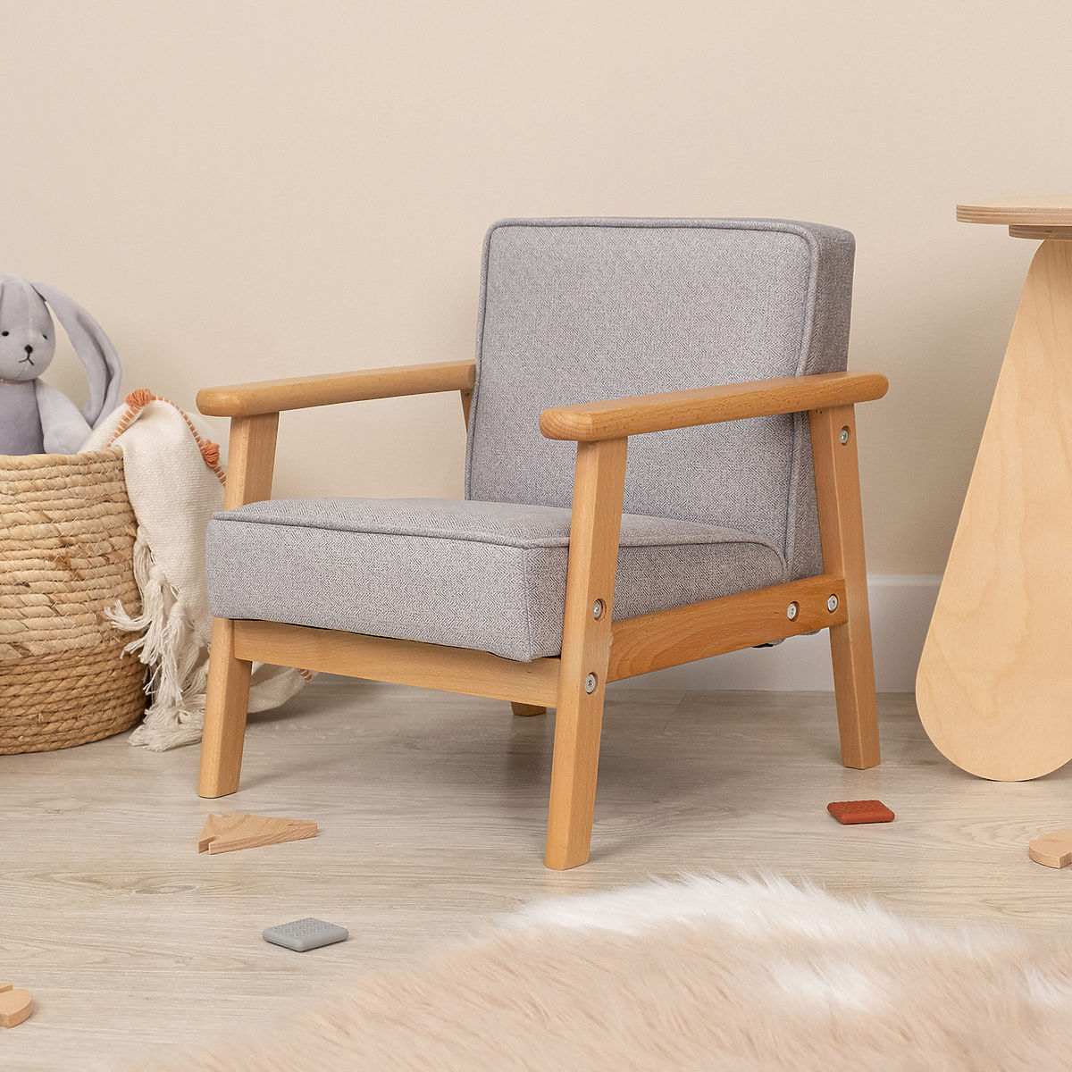 Gyermek retro fotel Ume - banaby.hu