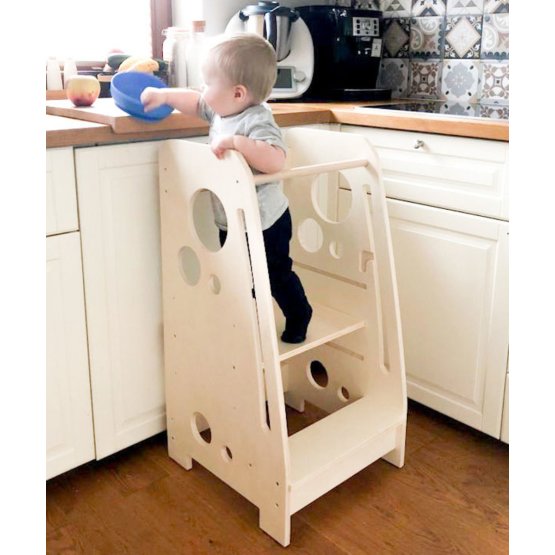 Montessori Tanuló Torony Kör - Természetes - banaby.hu